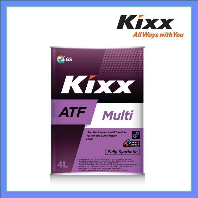 KIXX Automatic Transmission Fluid Multi (ATF) Fully Synthetic (4L) | Shopee Malaysia