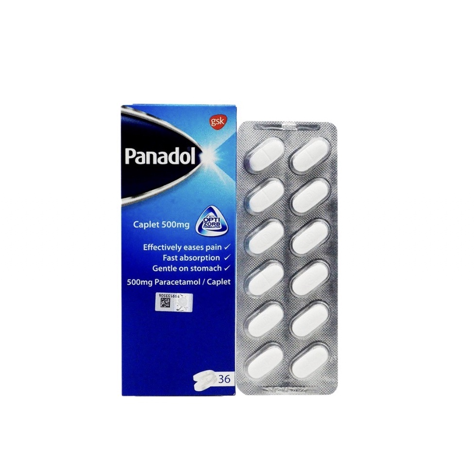 PANADOL OPTIZORB 500MG CAPLETS 12S ( strip) | Shopee Malaysia