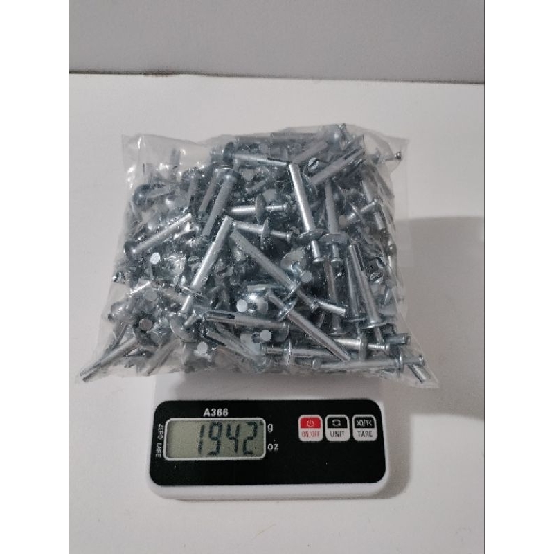 (200 Piece )Hammer Drive Anchor Metal Wall Plug 6mm x 40mm / Paku Grill ...
