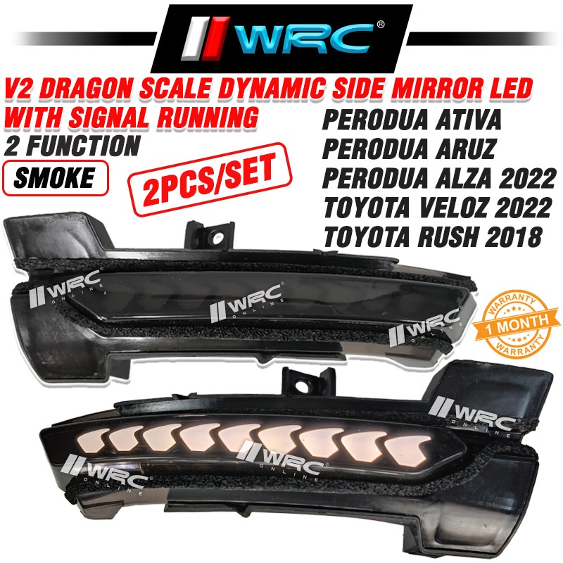 Perodua Ativa Alza Aruz / Toyota Raize Veloz Rush V2 Dragon Scale ...