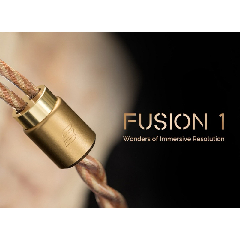Effect Audio Fusion 1, In-Ear Monitor Upgrade Cable: Gold-Plated Silver ...