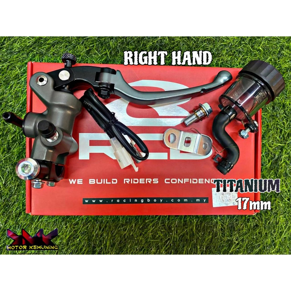 RCB FORGED MASTER PUMP ORIGINAL S1 - 14MM & 17MM (KIRI DAN KANAN) LEFT ...