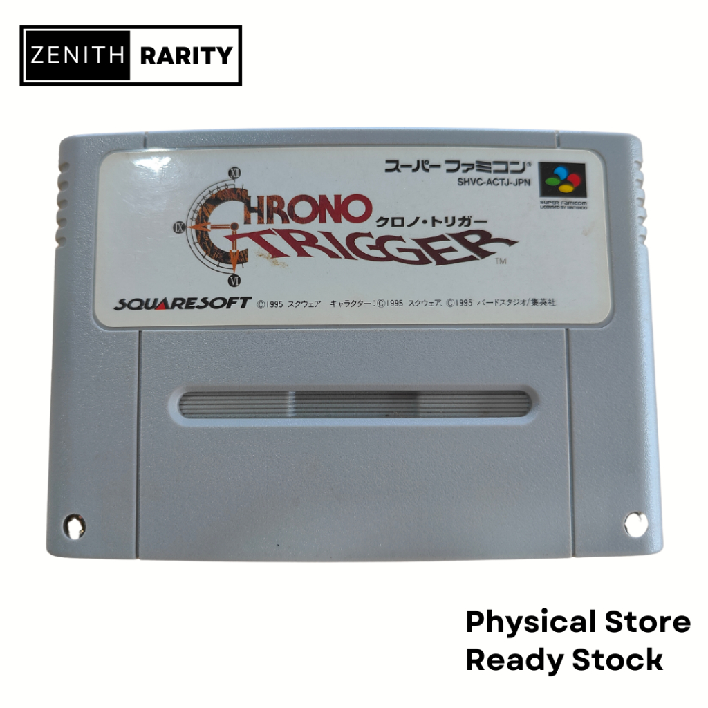 Zenith Rarity Nintendo Super Famicom SFC game Chrono Trigger | Shopee ...