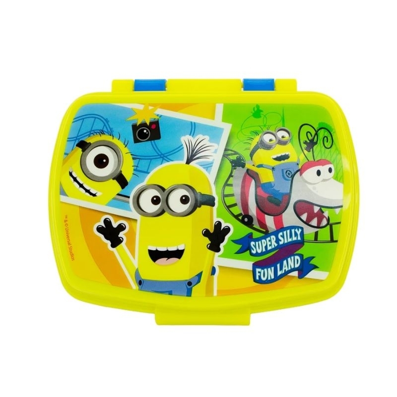 🔥GENUINE🔥Minions Food Container Box / Sandwich Box Children Cartoon ...