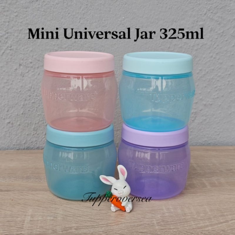 Tupperware Mini Universal Jar 325ml (1 PC) - Purple / Blue / Peach ...
