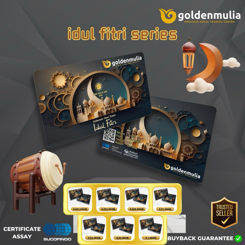 BABY GOLD, MINI GOLD 0.001g/ EDISI RAYA, REGULAR SERIES, KOLEKSI ANG ...