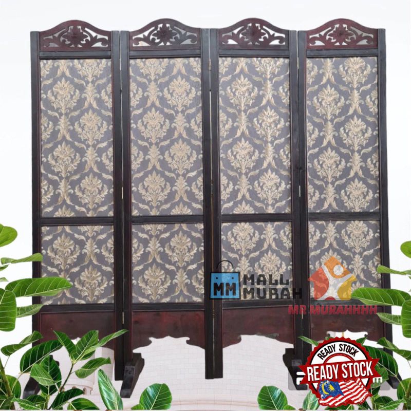 Original partition kayu pembahagi Ruang Kayu Original Wood Screen With ...