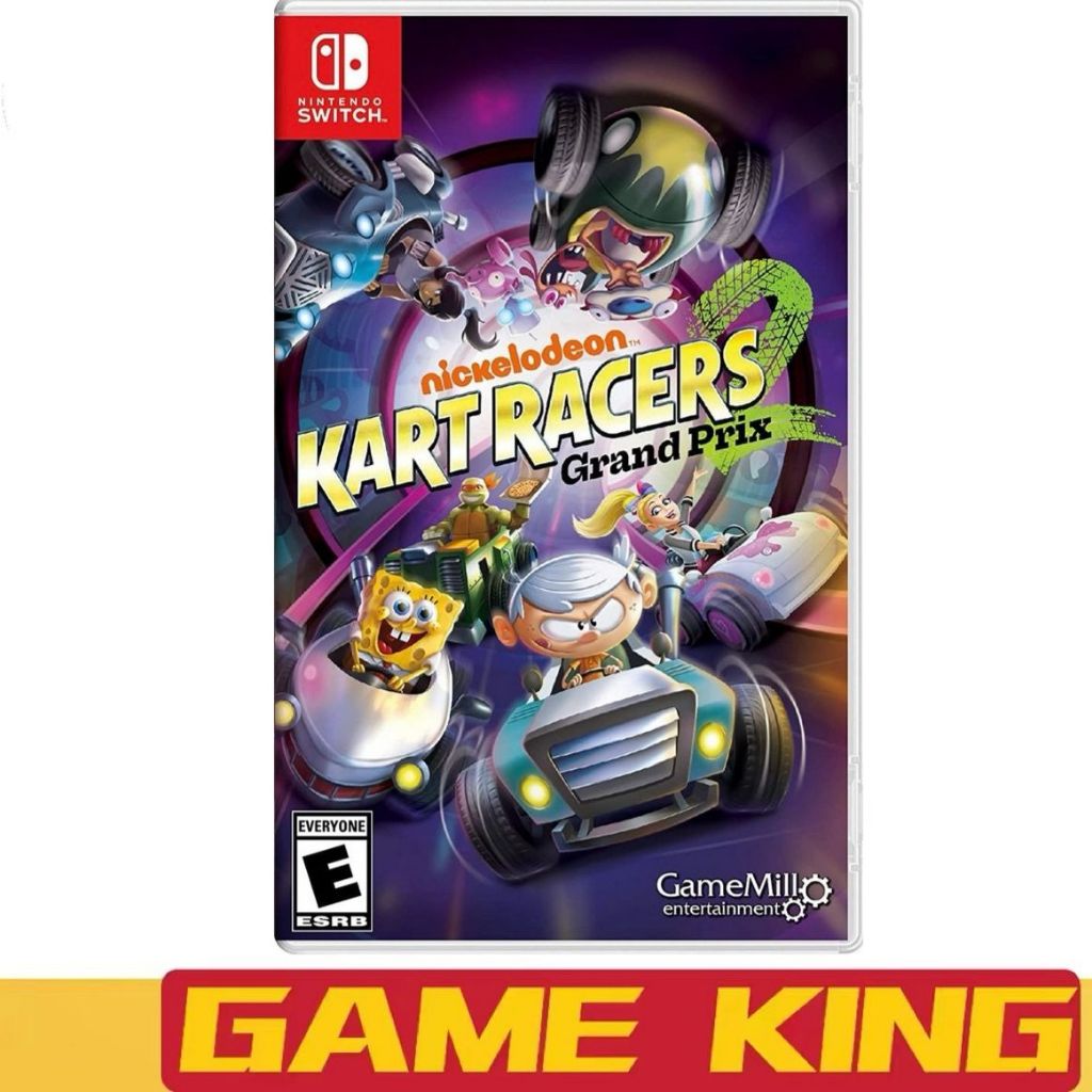Nintendo Switch Nickelodeon Kart Racers 2 Grand Prix (EU)(English)(NEW ...