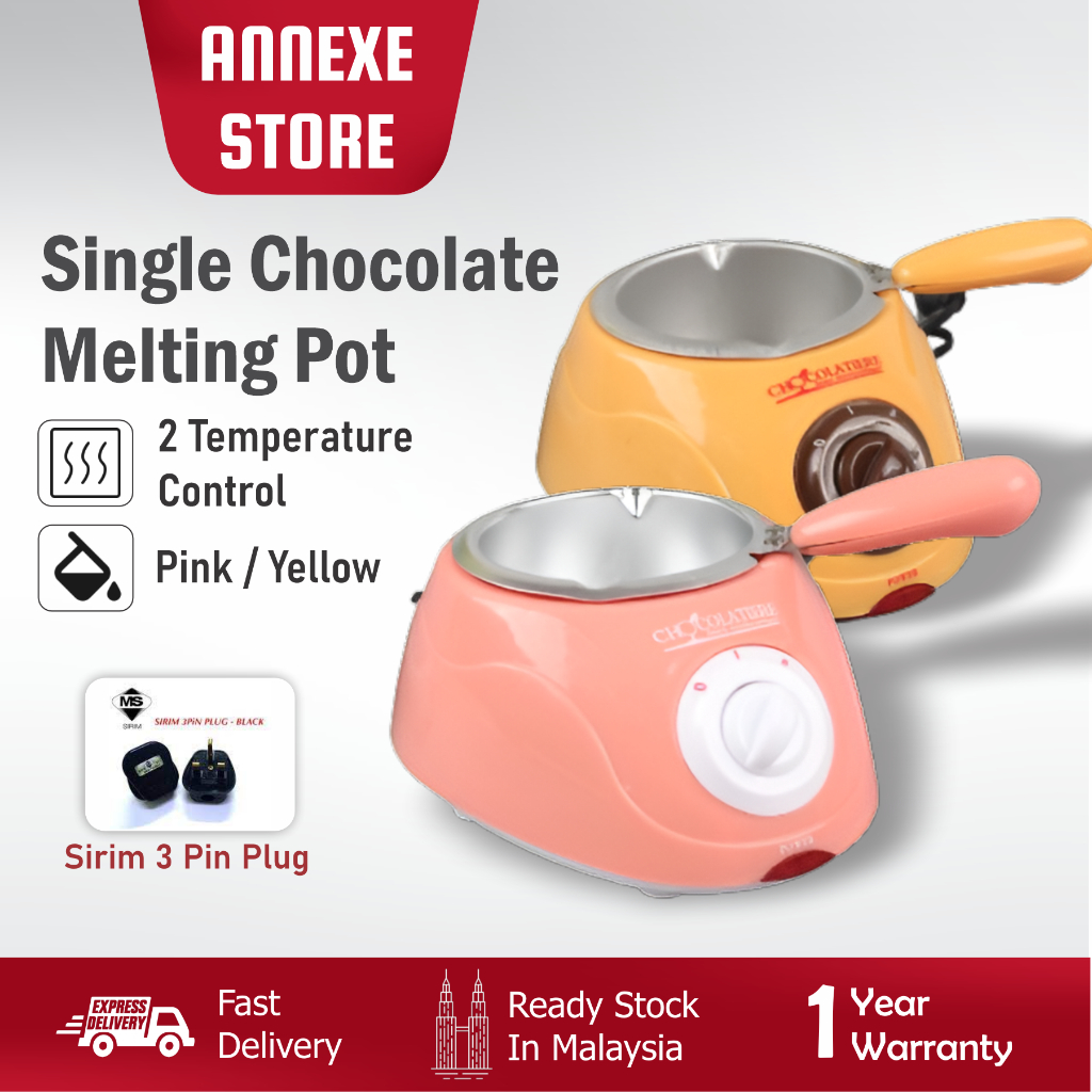 Household Mini Chocolate Maker Candy Melting Pot Electric Melter ...