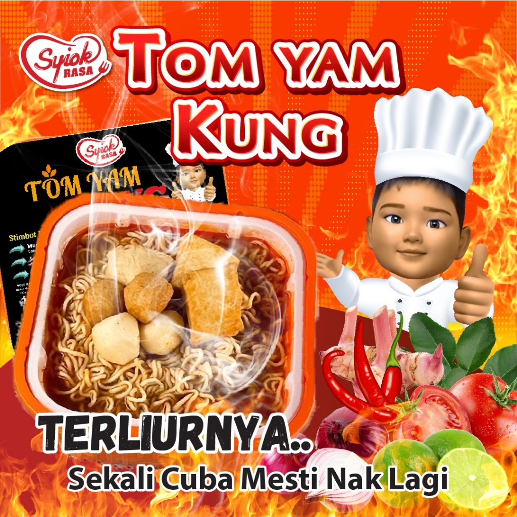 Syiok Rasa TomYam Kung Self-Heating Instant Hotpot [MUSLIM PRODUCT ...