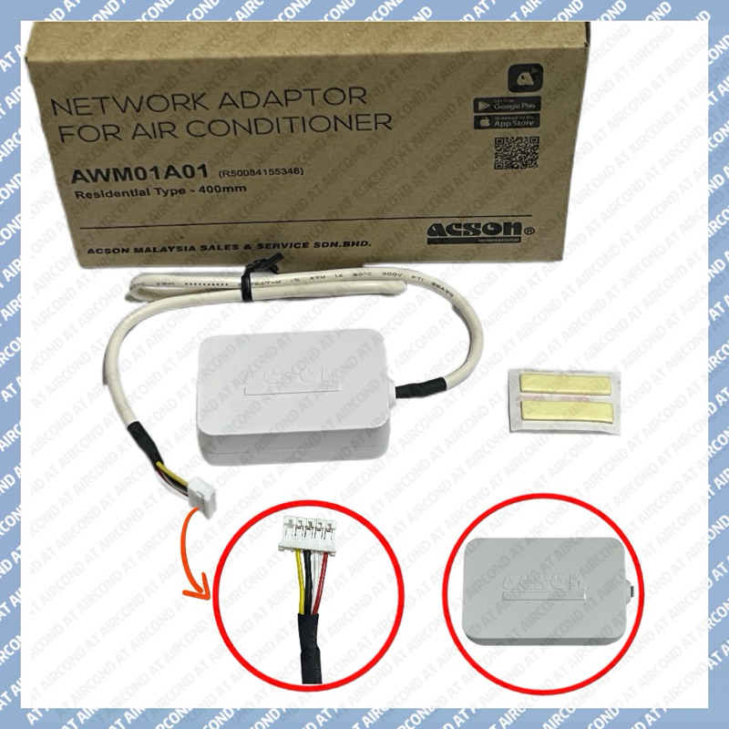 (READY-STOCK)-ACSON-DAIKIN-WIFI-ADAPTER-AWM01A01-(R50084155346)-NETWORK ...