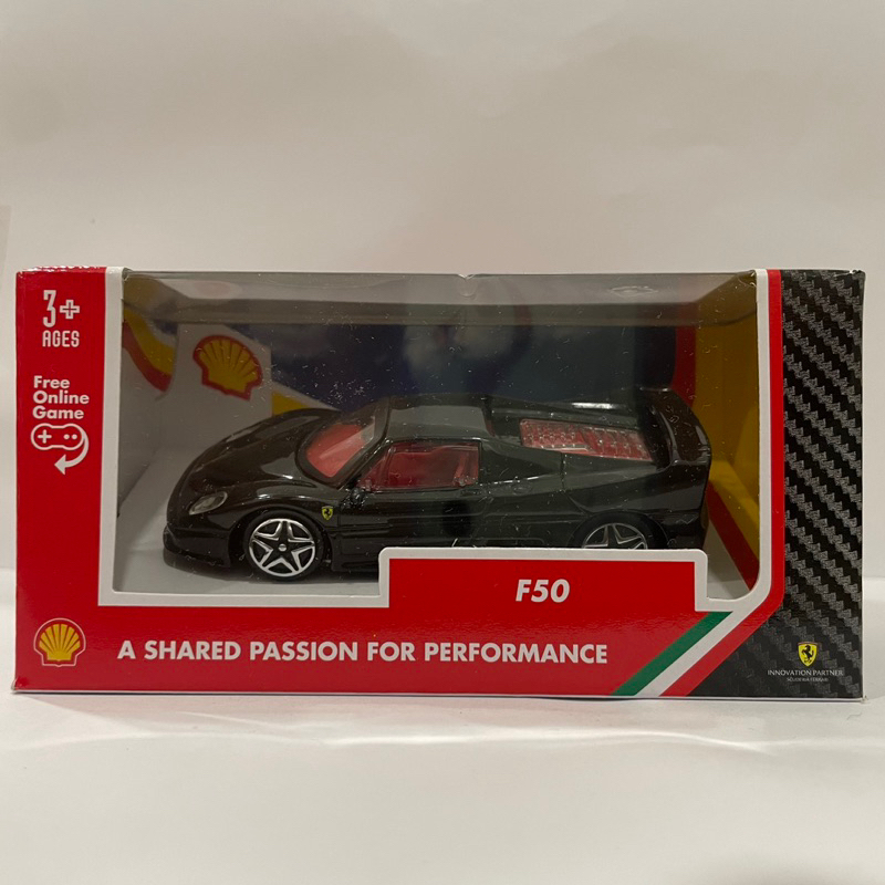 Bburago Shell V-Power Ferrari F50 1:43 Sports Car | Shopee Malaysia