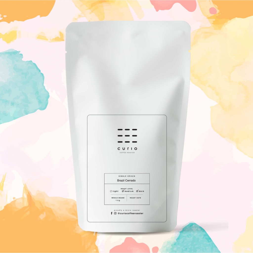 Curio [Brazil Cerrado] Medium Dark Roast by Curio Coffee Roaster ...