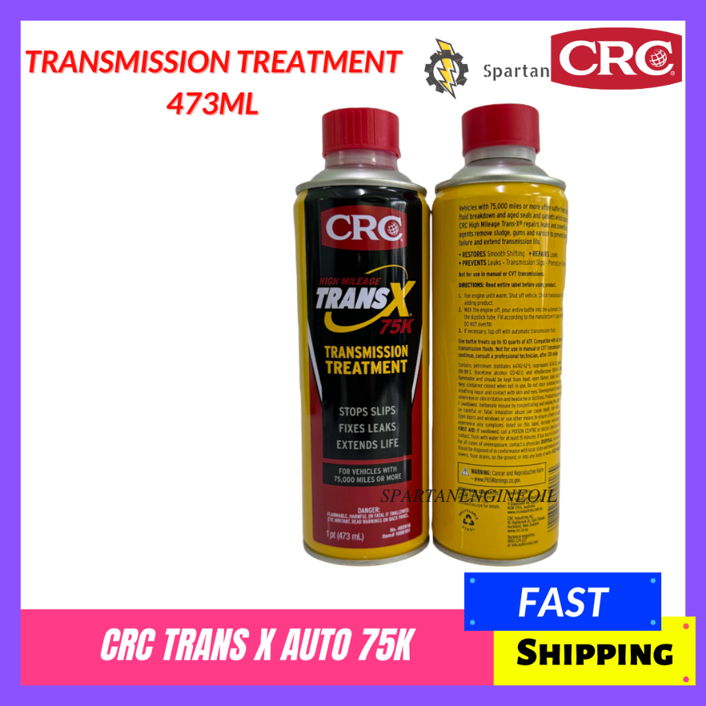 CRC TRANS X K&W Trans-X Automatic Transmission Treatment 473ML (Tentang ...
