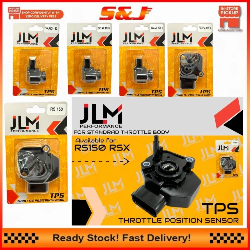 JLM ACLASS TPS SENSOR RS150 RSX VF3I VARIO 150 PCX 150 DREAM 110FI ...