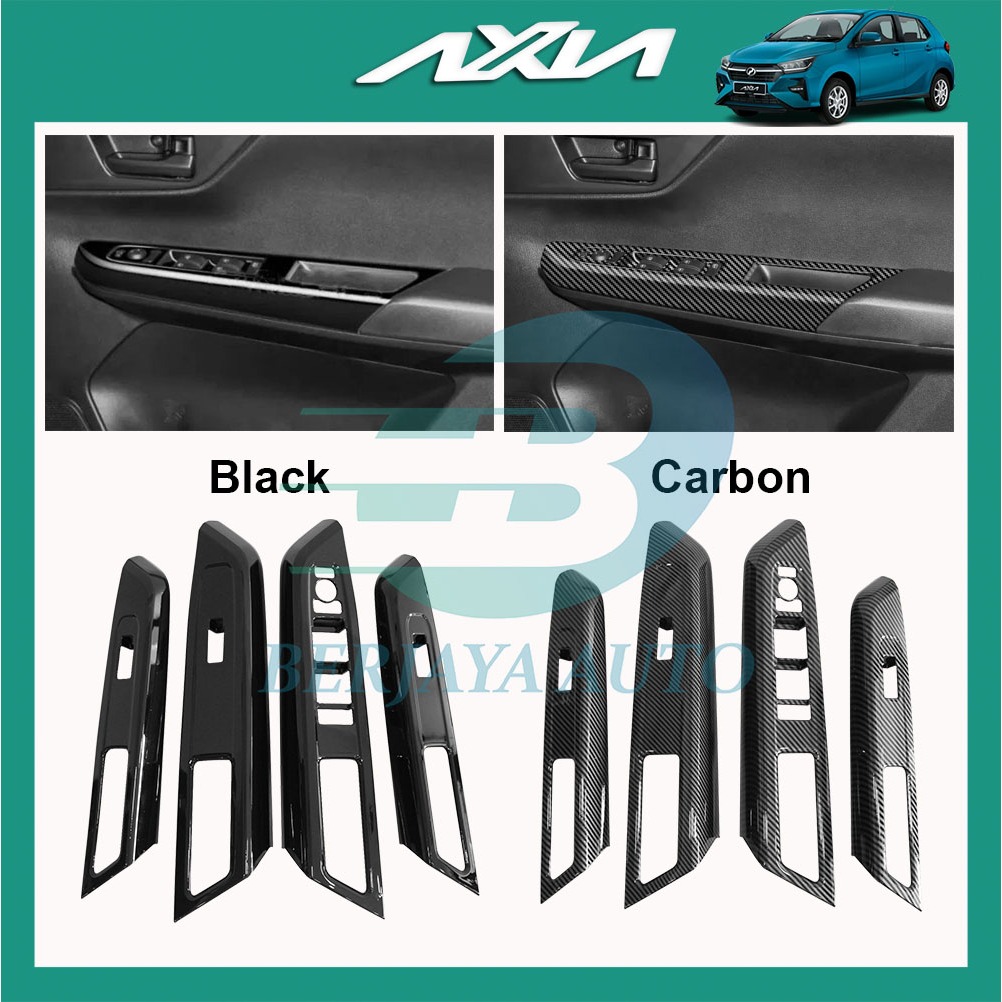 Perodua New Axia (2023-2024) Car Window Switch Panel Frame Cover ...