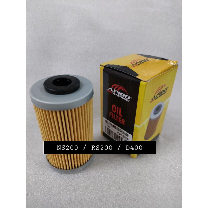 KTM DUKE 200 250 390 PULSAR NS200 RS200 OIL FILTER APIDO | Shopee Malaysia