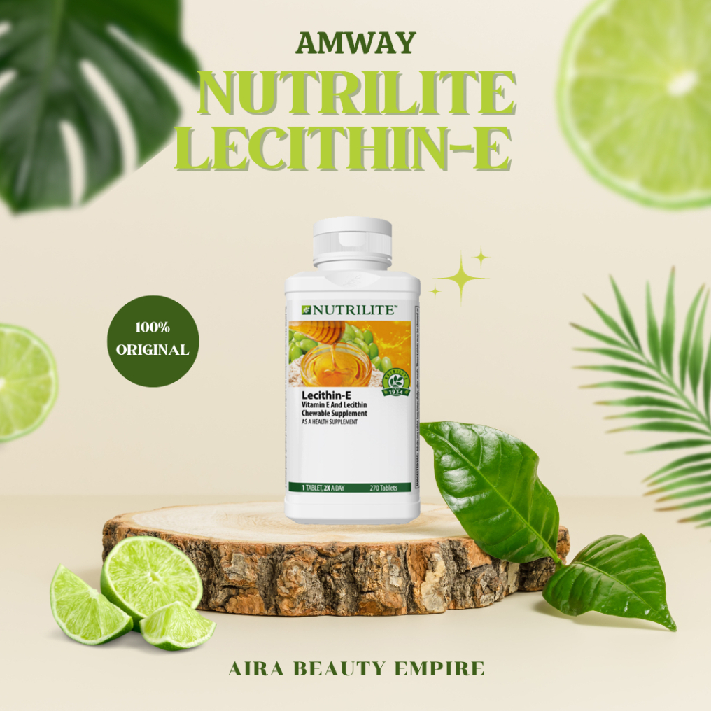 [ AMWAY STORE ] Nutrilite Lecithin - E - 150 Tablet / 270 Tablet 💯 Original HQ | Shopee Malaysia