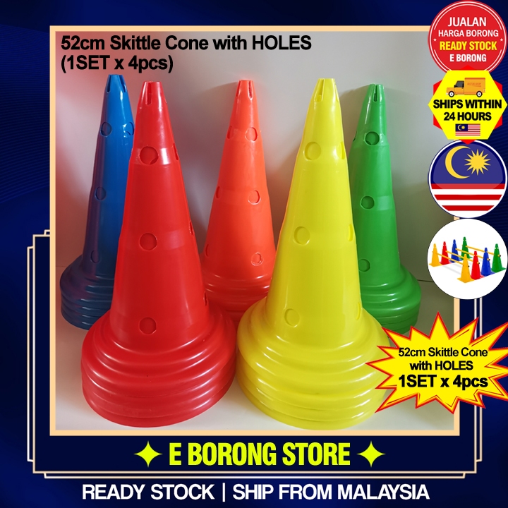 Skittle Cone 52cm with HOLES | Shopee Malaysia