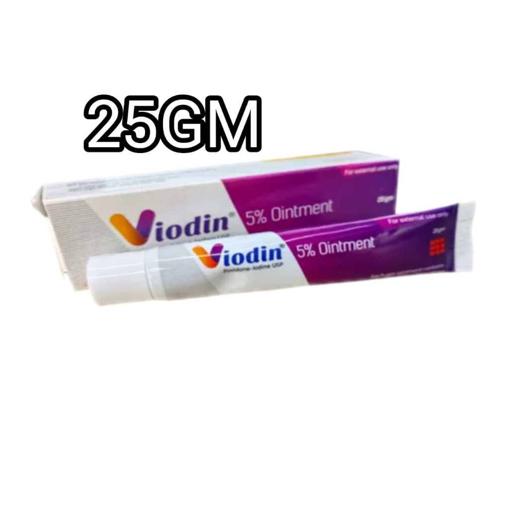 [EXP:7/25]Viodin 5% Ointment (25GM) | Shopee Malaysia