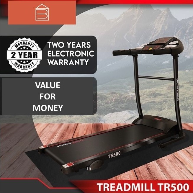 TR500 3.5HP Treadmill Multifunction Cardio Exercise Jogging Running ...