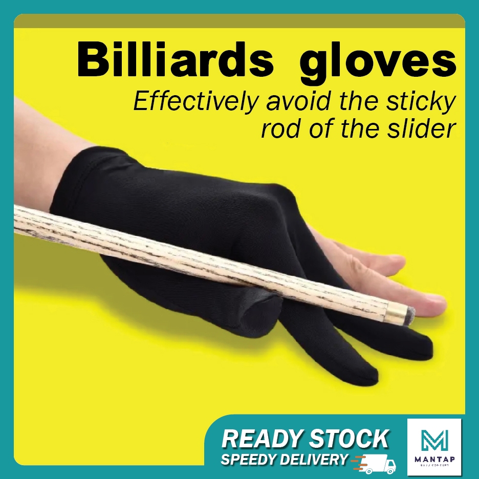 SNOOKER GLOVE / POOL GLOVE table cue Professional Billiard Gloves ...