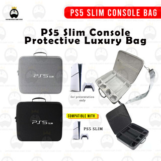 PS5 Slim Storage Bag Hard Shell Protection Bag | PS5 Large Capacity ...