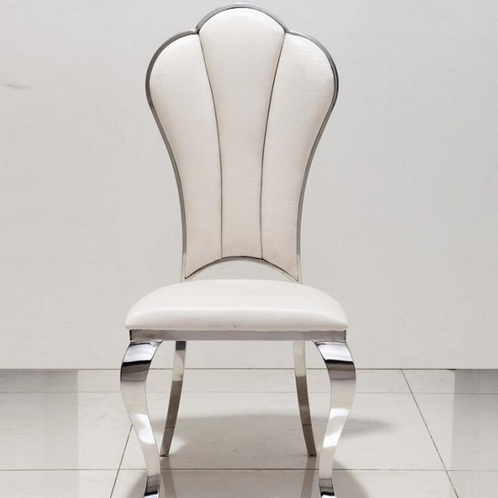 *READY STOCK* Stainless Steel Silver Mermaid Chair Luxury Stainless ...