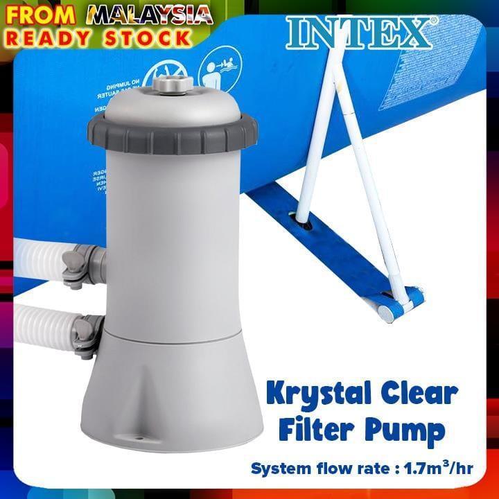 INTEX 28604 (NP94) Krystal Clear Filter Pump 1.7 m³ / hr Hydro Aeration ...