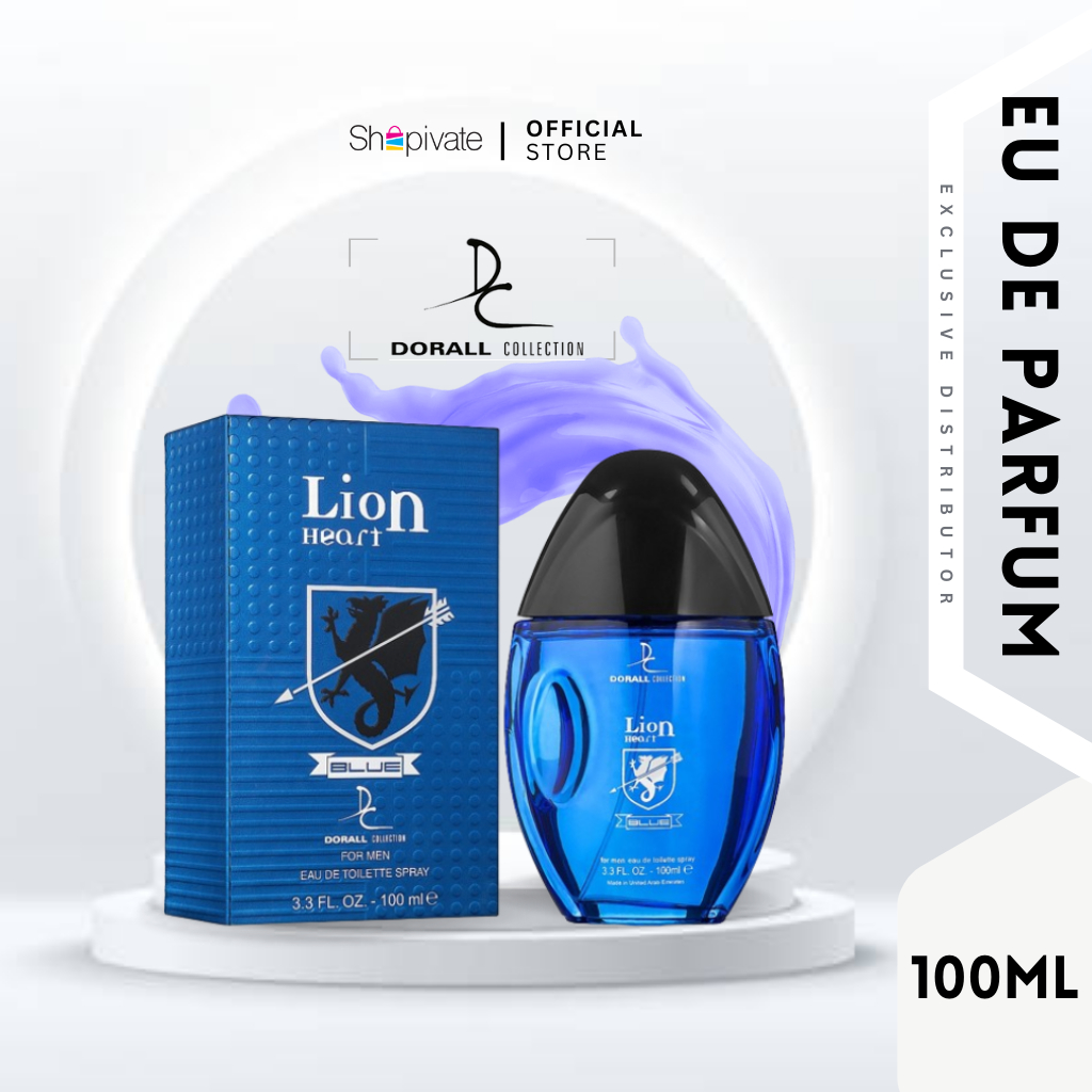 Dorall Collection LION HEART BLUE For Men EDT 100ml | Shopee Malaysia