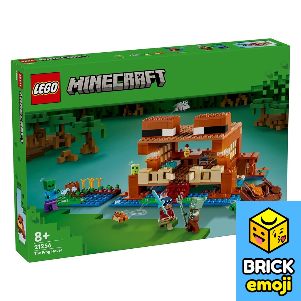 LEGO 21256 Minecraft The Frog House | Shopee Malaysia