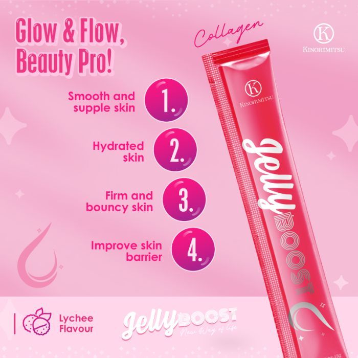 Kinohimitsu JellyBoost Collagen 15g x 10's | Beauty & Skin Nourishment ...