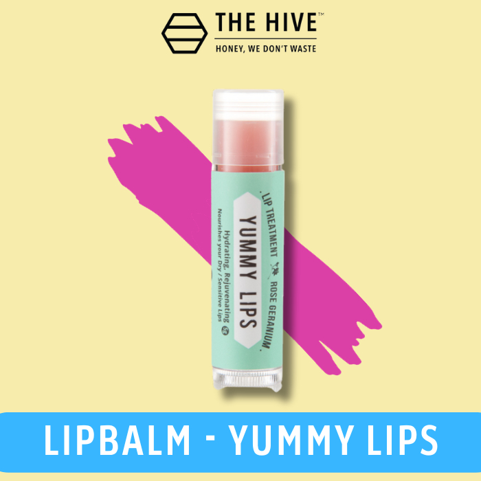 Claire Organics Lip Care Yummy Lips with Rose Geranium Intensive Lip ...