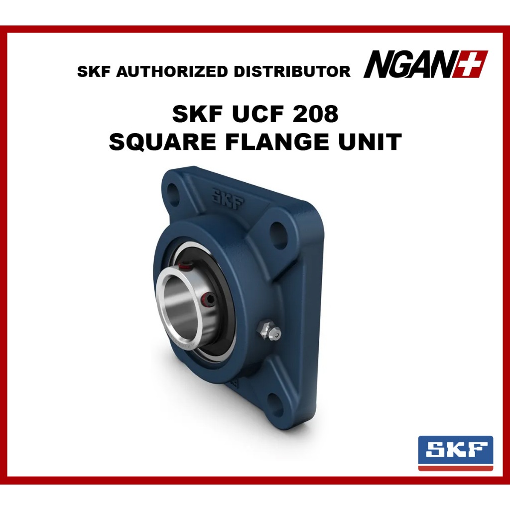 SKF UCF 208 Square Flanged Unit | Shopee Malaysia