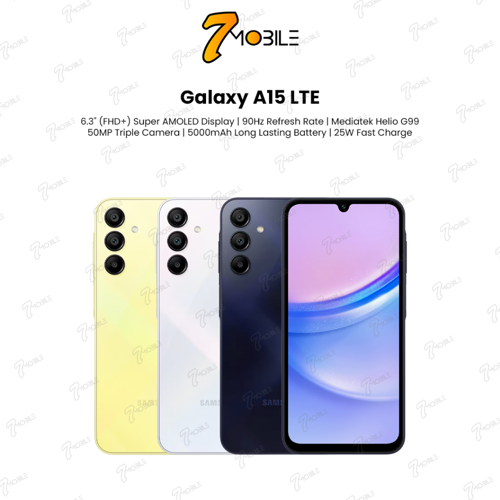 Samsung Galaxy A15 LTE [6GB RAM + 128GB ROM] - Original Samsung ...