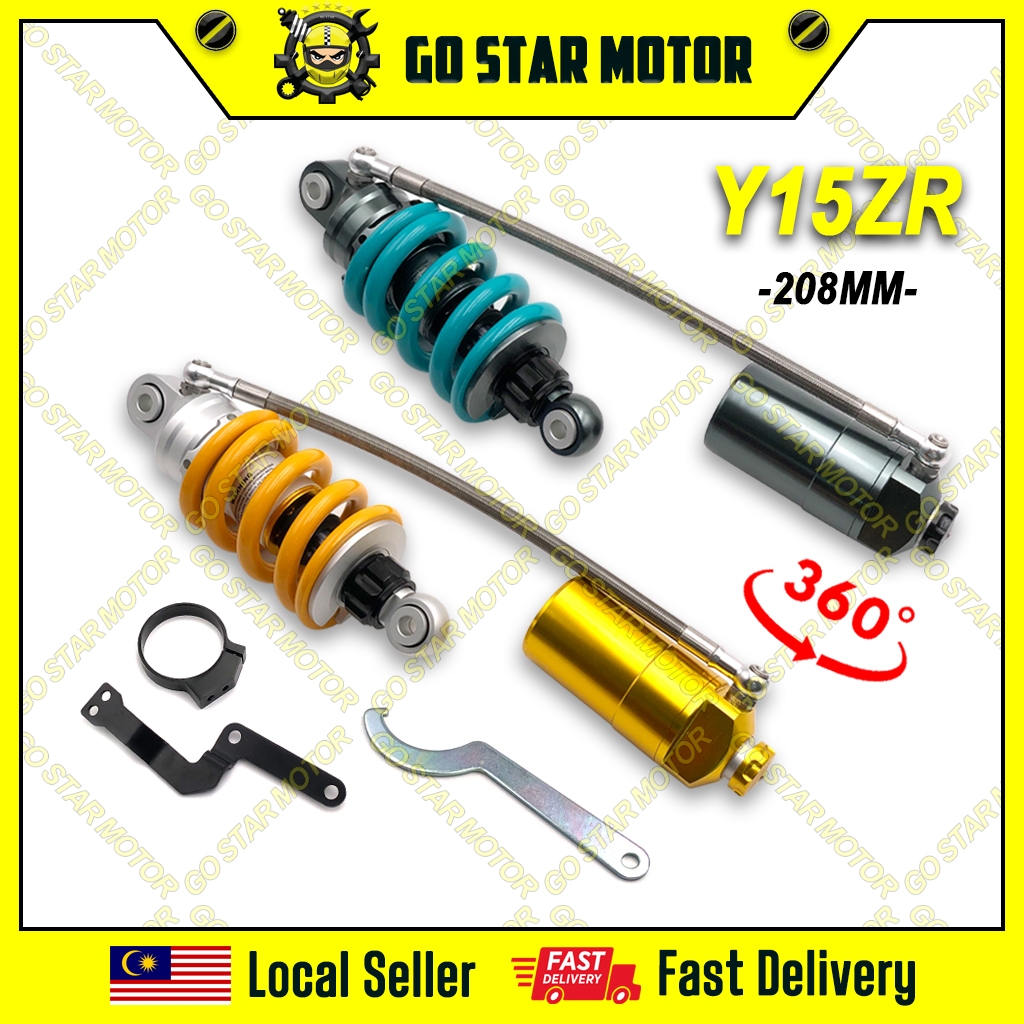 YAMAHA Y15ZR Y15 Y150 Gas Monoshock Adjustable 360 Mono Shock Absorber ...