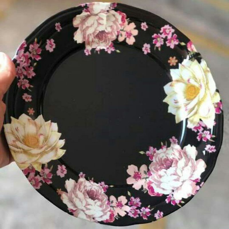 🔥 💯MELAMINE🔥 BUNGA GIANORA 💥 SET PINGGAN MANGKUK💝+FREE GIFT🎁 | Shopee ...