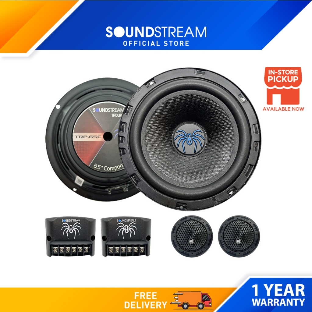 SOUNDSTREAM Troupe Series Component Speaker (6.5") TRP.65C | Shopee Malaysia