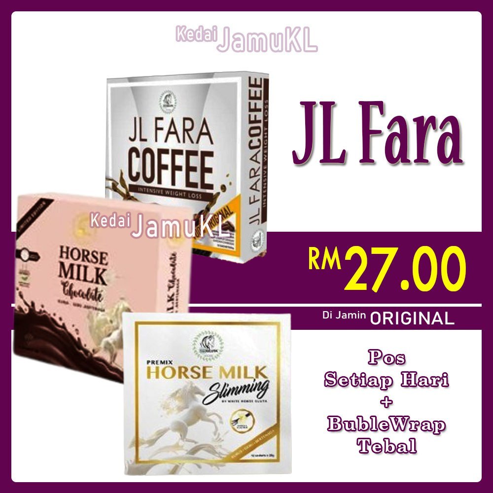 Skinny JL Coffee Original HQ - JL Fara Horse Milk Chocolate Vanilla ...