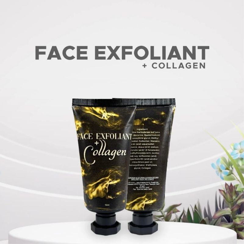 DHERBS FACE EXFOLIAN PLUS COLLAGEN | Shopee Malaysia