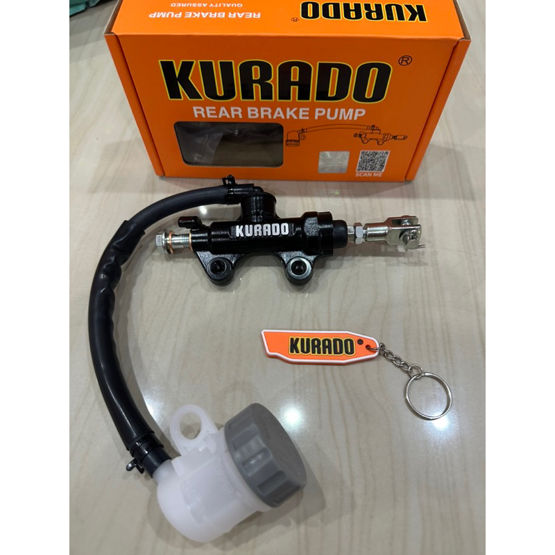 KURADO 100% ORIGINAL 16MM REAR MASTER PUMP ASSY Y15ZR FZ150 Y16ZR LC135 ...