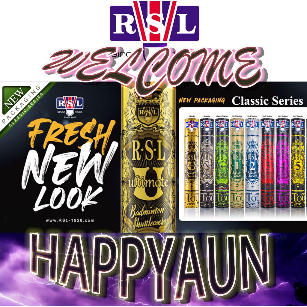 RSL ULTIMATE BADMINTON SHUTTLECOCK (ORIGINAL 100%) HIGH QUALITY ...