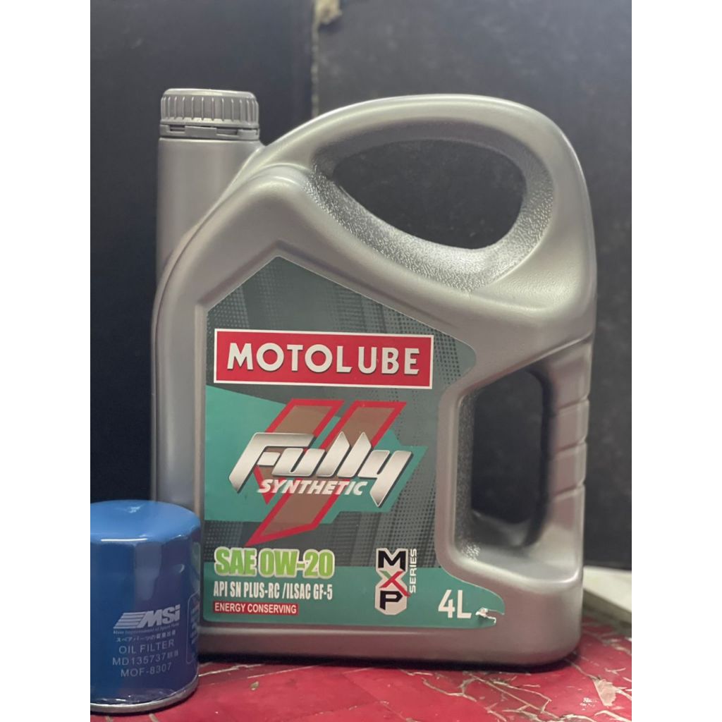 MOTOLUBE 0W20, Fully Synthetic Engine Oil | Shopee Malaysia
