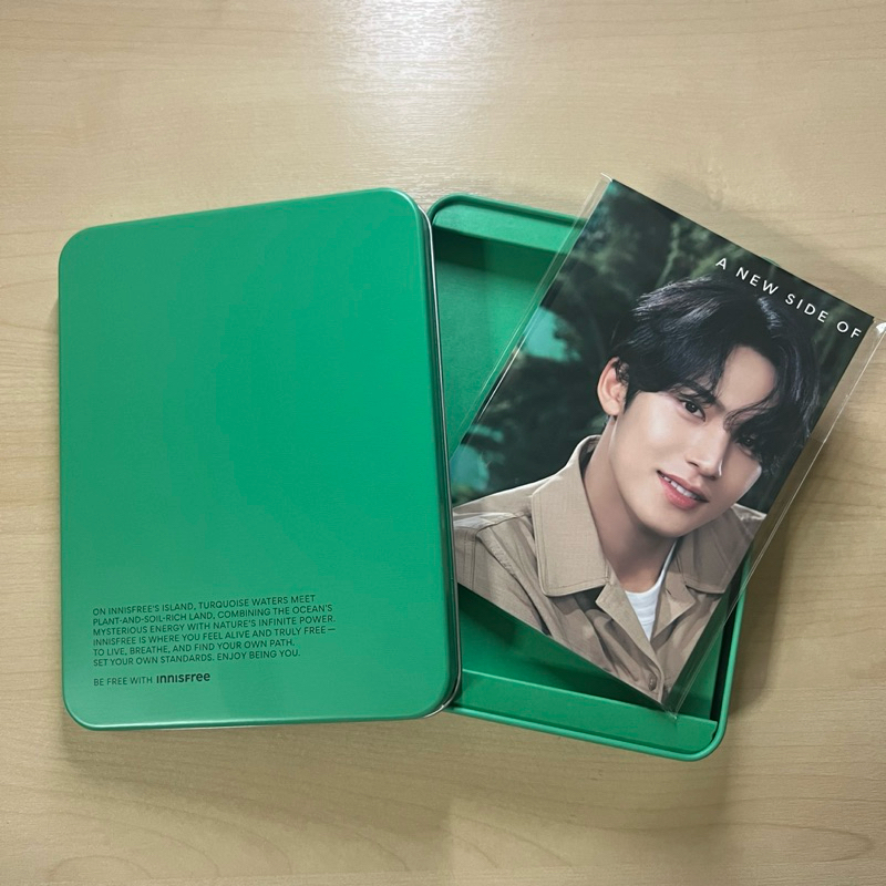 Seventeen SVT Mingyu x Innisfree - Special Folding Photo Poster Card ...