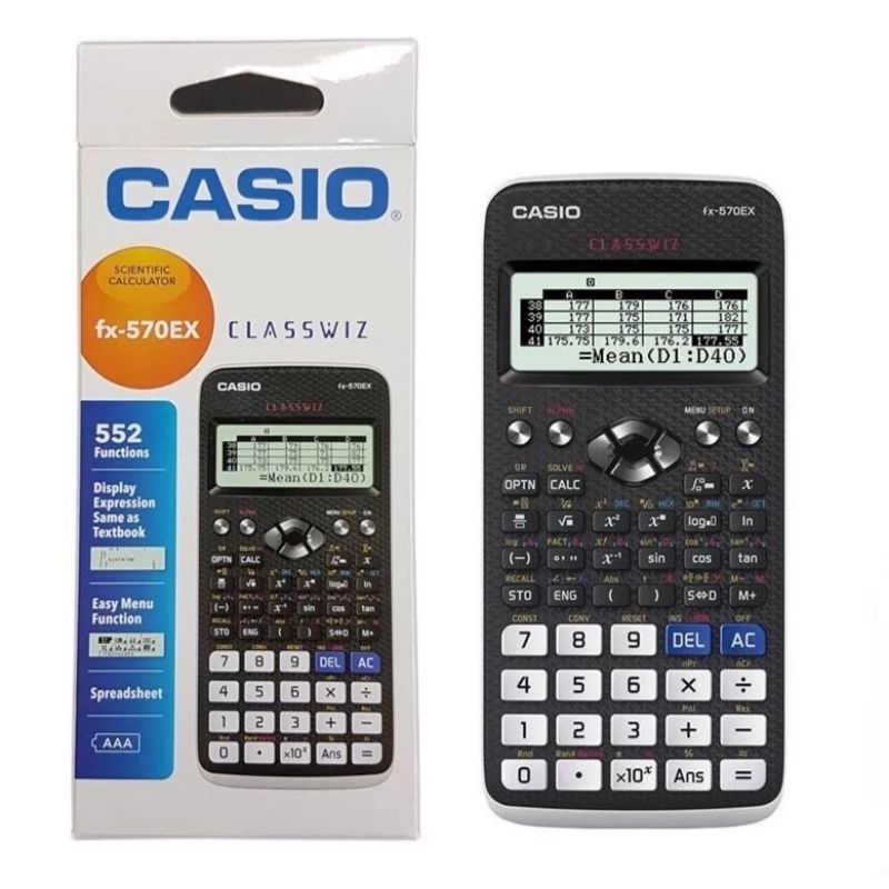 Kalkulator / FIX-570 ClassWiz Series Scientific Calculator Easily Used ...