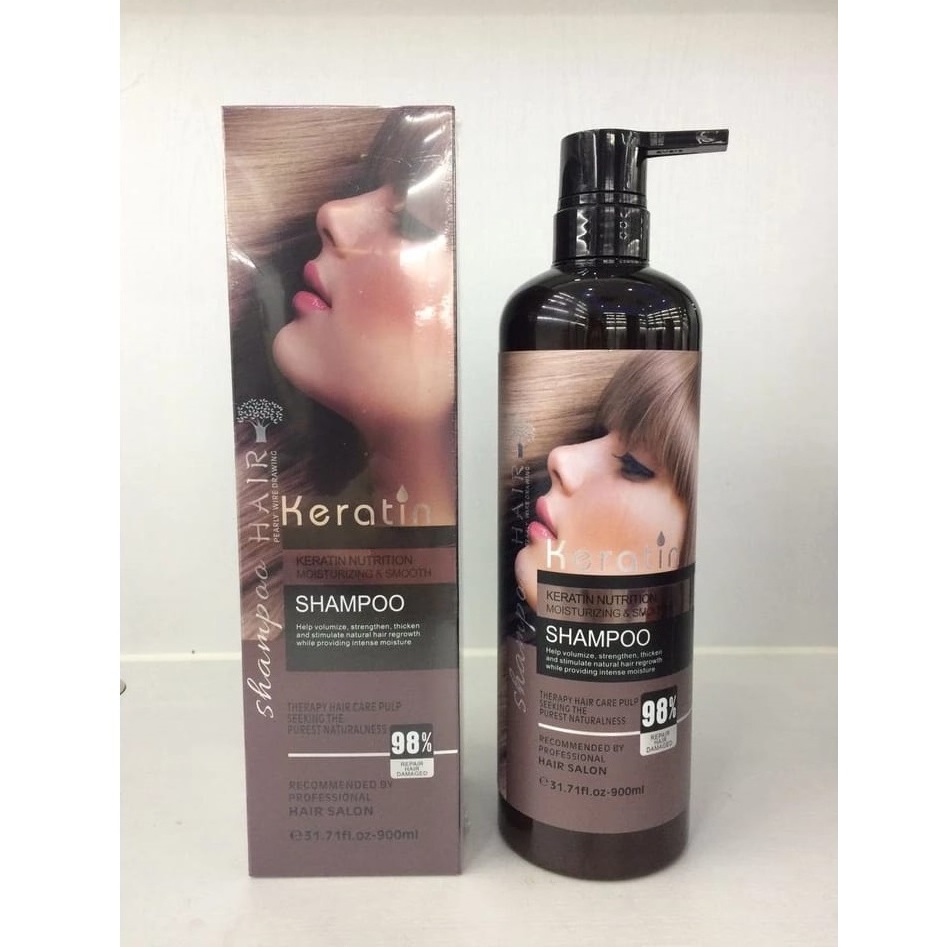 Keratin Nutrition Moisturizing And Smooth Shampooconditioner 900ml Shopee Malaysia