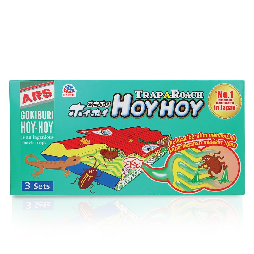ARS Trap A Roach Hoy Hoy Cockroaches & Lizards 3pcs | Shopee Malaysia