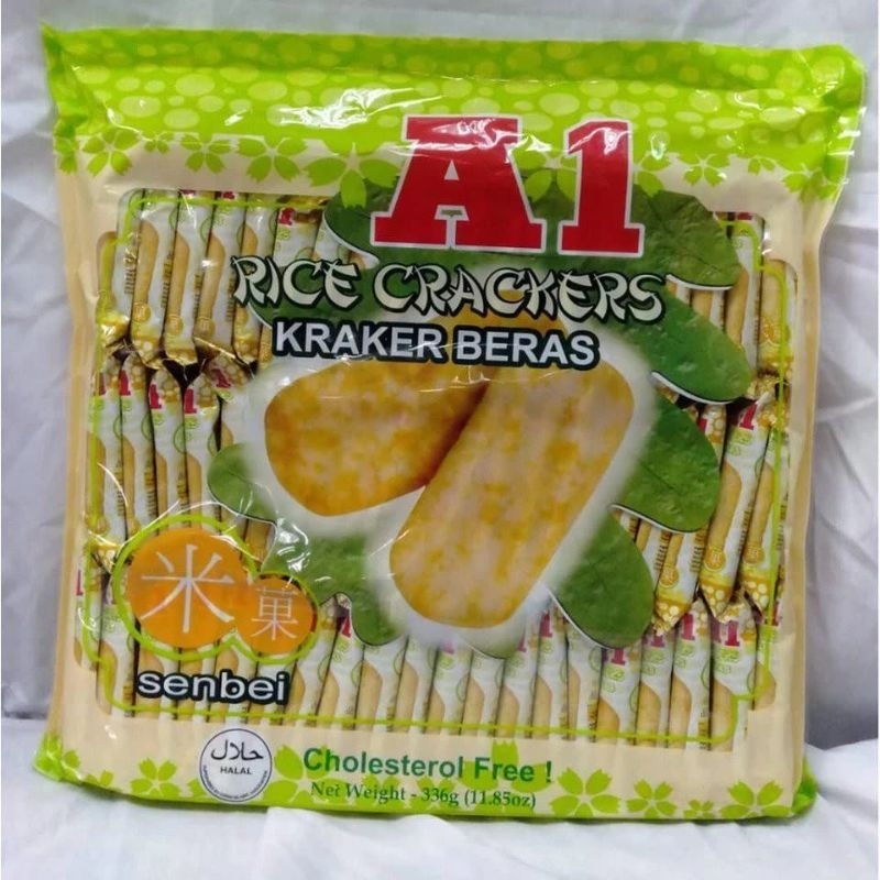 A1 Rice Crackers (112g)素米菓（素食者可食用/Suitable for vegetarians） | Shopee ...