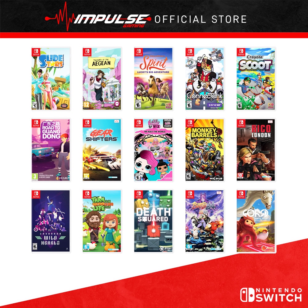 NSW Nintendo Switch Promotion Games | Shopee Malaysia