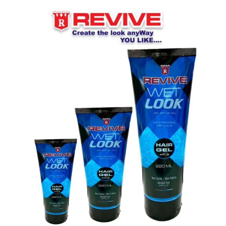 REVIVE WET LOOK HAIR GEL (blue) | Shopee Malaysia